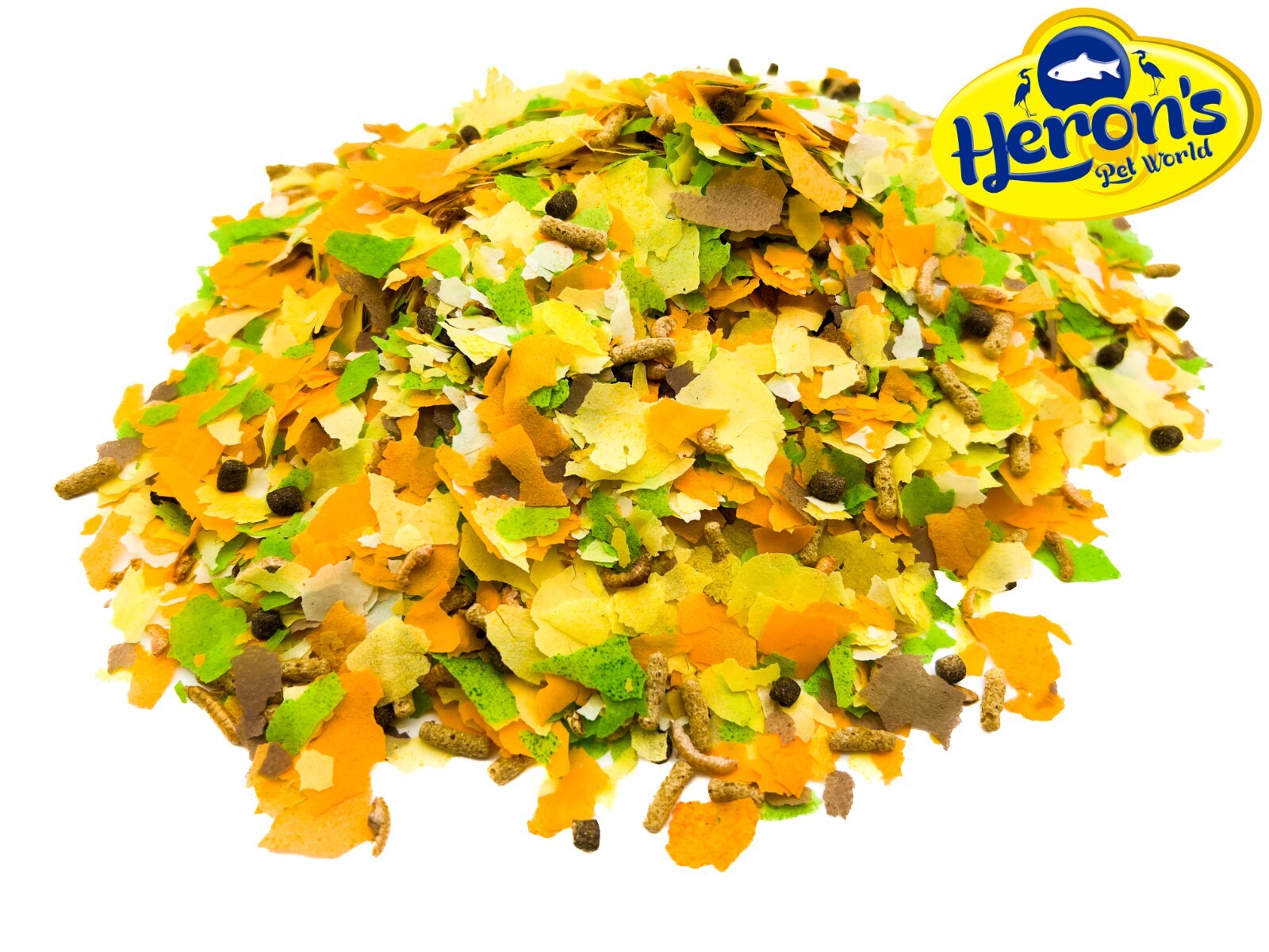 HERONS 1kg Ultra Pond Flakes | KOI CARP GOLDFISH ORFE COLDWATER FISH ...