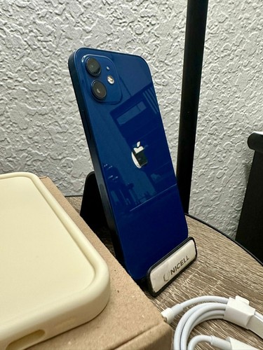 Apple iPhone 12 - 128GB - Blue - Unlocked GSM/CDMA Grade A 100% Battery ...