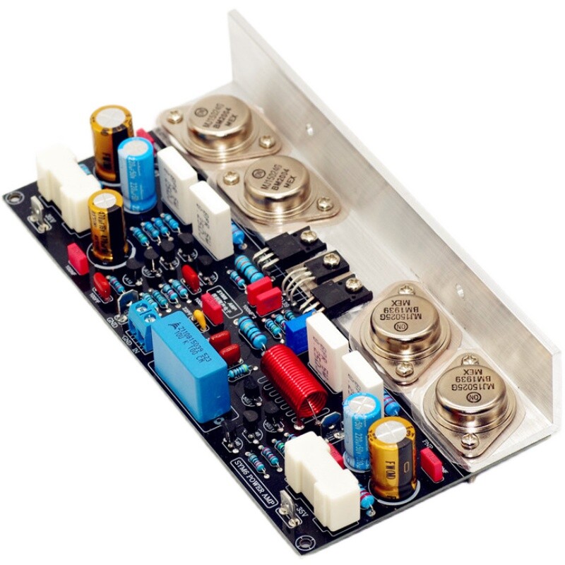 One Pair Mono SYM6 200W Classic Discrete MJ15024 /15025 Power Amplifier ...