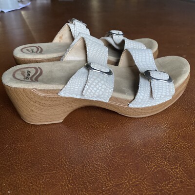 Dansko 36 Sandals Slip On New Adjustable Open Toe Tried On | eBay