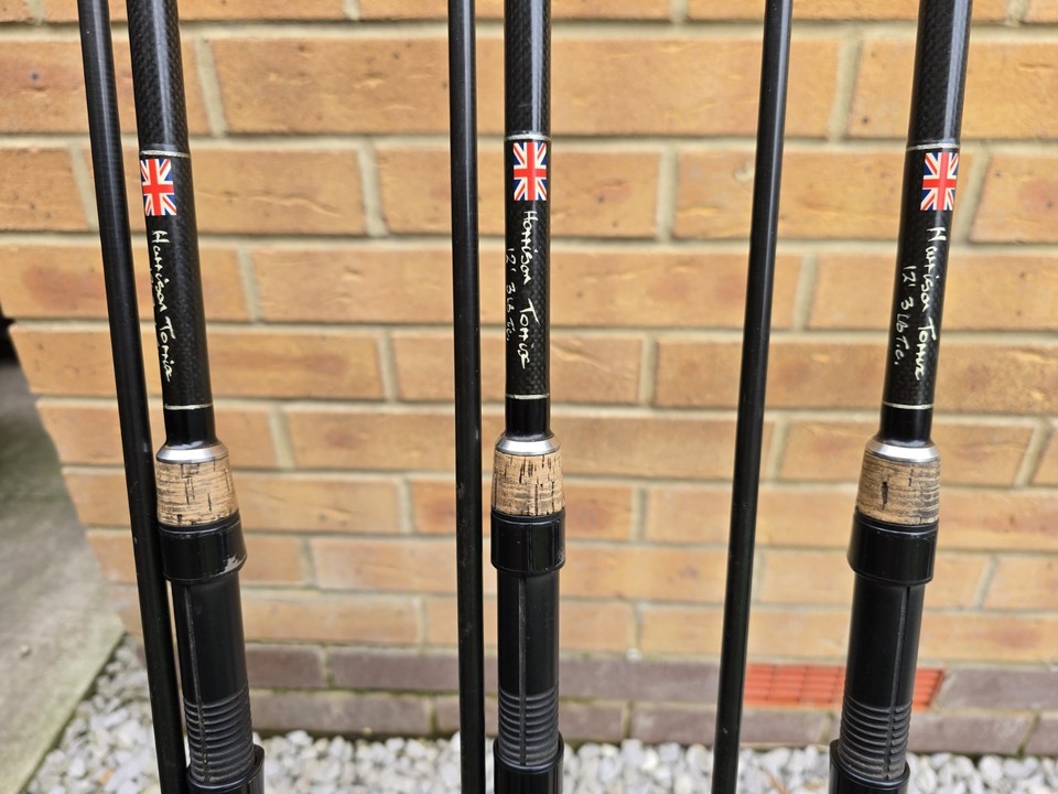 3 x 12ft 3lb Harrison Torrix Carp Rods | eBay UK