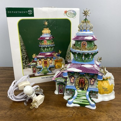 Dept 56 Disney North Pole Series Tinker Bell's Lighthouse With Box READ ...
