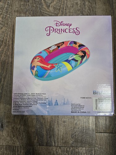 Disney Princess 43" x 25" Junior Pool Raft Float Ages 3+ Little Mermaid ...