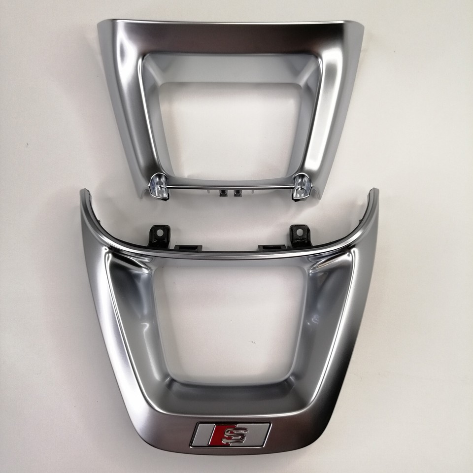 Audi Q7 SQ7 4M Q8 SQ8 4M8 FLAT BOTTOM S-LINE steering wheel trim OEM ...