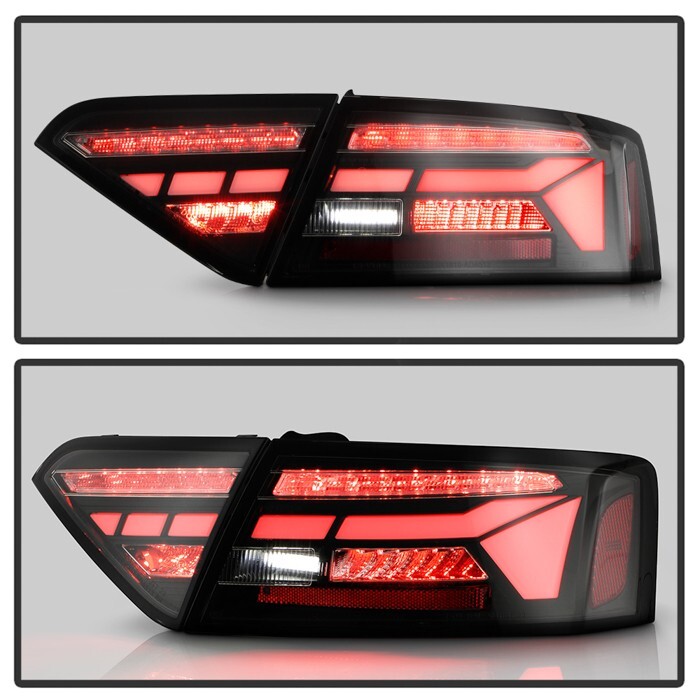 For Audi A5 S5 RS5 2013-2017 LED Sequential Turn Signal Tail Lights ...