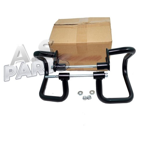 Black Compact Engine Guards Fits Royal Enfield Hunter 350 | eBay