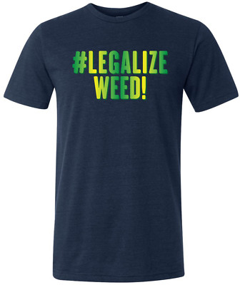 Buy Cool Shirts Marijuana T-shirt Legalize Weed Tri Blend Tee | eBay