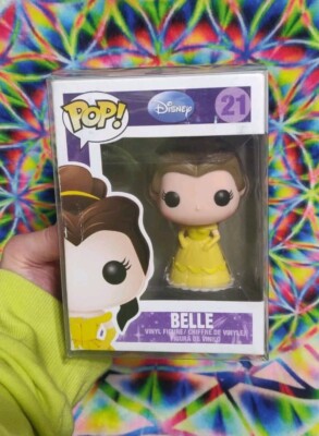 Belle #21 - Vaulted 'Disney' Label version Funko Pop *READ DESCRIPTION ...