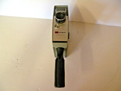 VINTAGE ARGUS AUTOMATIC 8 HANDHELD MOVIE CAMERA | eBay