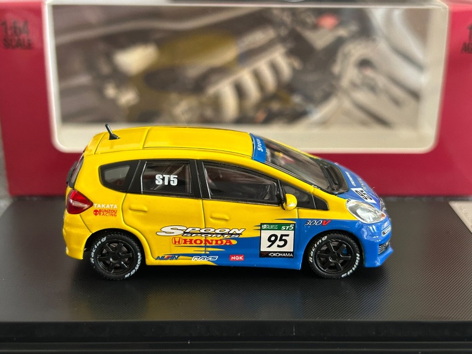 SW 1:64 Honda JDM Spoon Fit Jazz GE8 RS Racing Sports Model | eBay