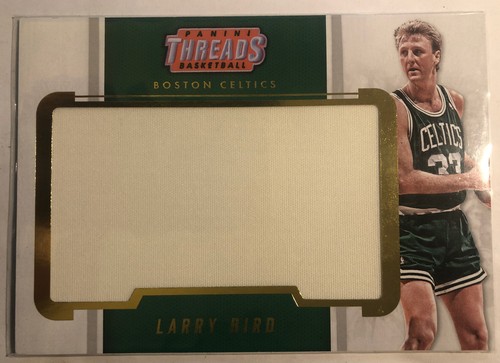 Larry Bird 2017 Panini Threads Jumbo Patch 5x7 #BTM-LBD | eBay