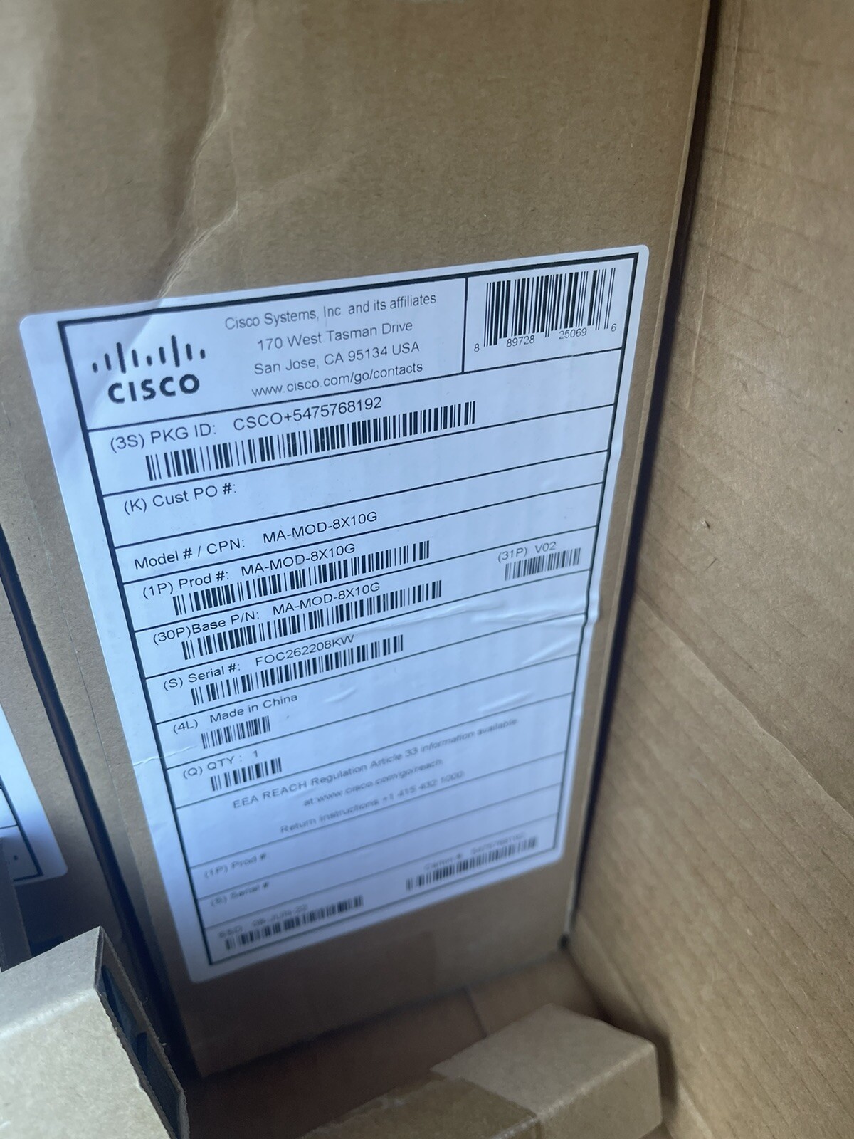 Cisco ma-mod-8x10g Eight 10G uplink module for MS390 Series | eBay