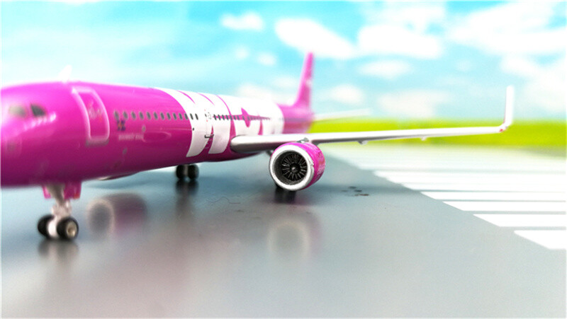 Phoenix WOW Air for Airbus A321neo TF-SKY 1/400 Diecast Aircraft Pre ...