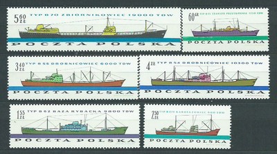 Polonia - Posta 1961 Yvert 1100/5 * Mh Navi | eBay