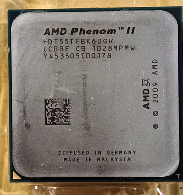 AMD Phenom II x6 1055T CPU Six Core 2.8GHz 6MB 125W Socket AM3 ...