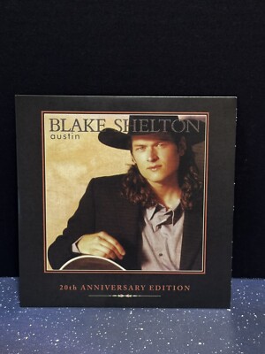 Blake Shelton AUSTIN Vinyl record 20th Anniversary Edition 7 inch ...