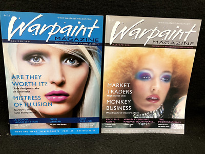 WARPAINT MAKE-UP MAGAZINE, LOT OF 2, 2004 | eBay