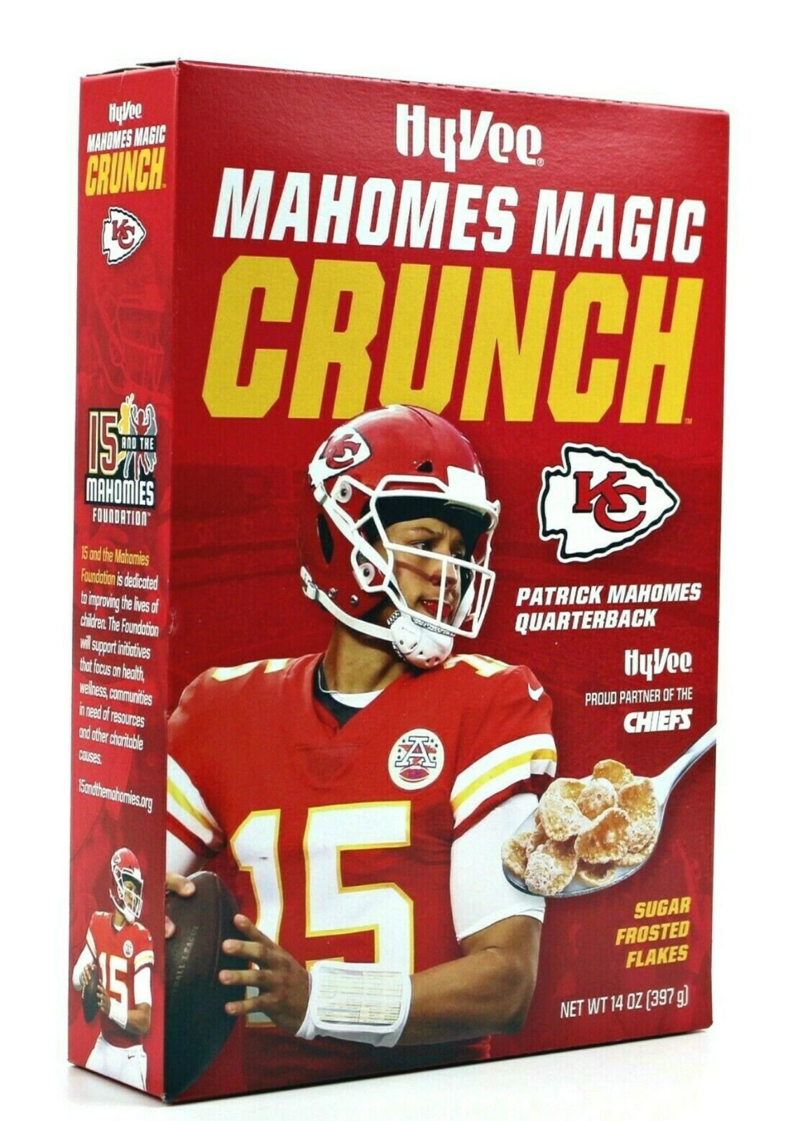 Superbowl Champs New Patrick Mahomes Cereal Exclusive Mahomes Kansas ...