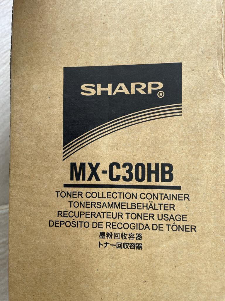 Brand New Sharp MX-C30HB Toner Collection Container | eBay UK