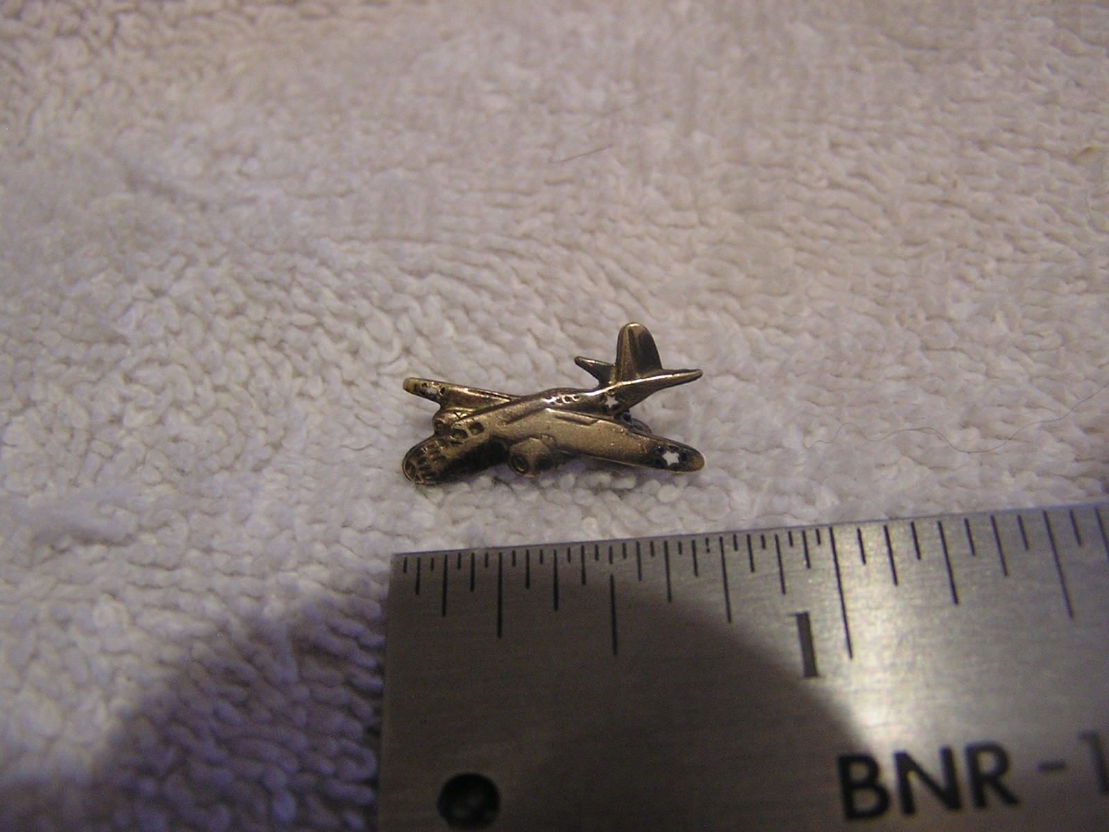 Vintage Small Silver Airplane Pin Plane Aircraft Military | eBay