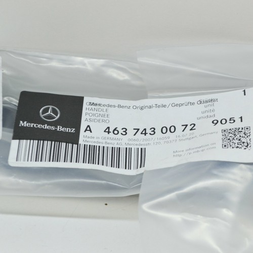 NEU MERCEDES BENZ G W463 RÜCKSEITE TÜRINNENGRIFF A46374300729051 ...