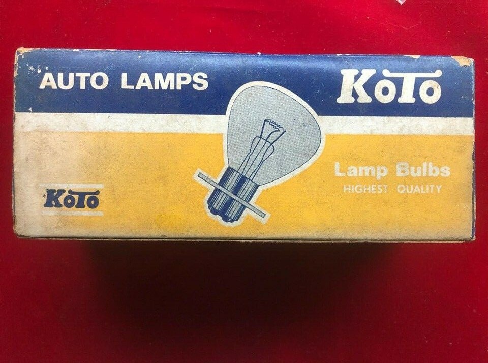 Vintage NOS Box Of 10 koto auto lamps 12v | eBay