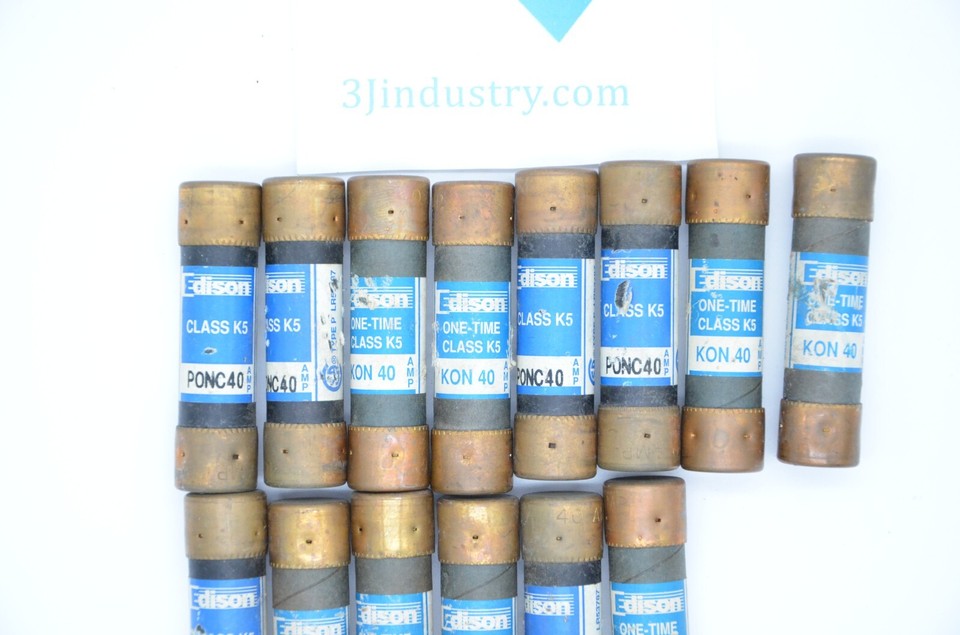 LOT OF 14 KON40 - BUSSMANN EDISON FUSE KON40 FUSE | eBay