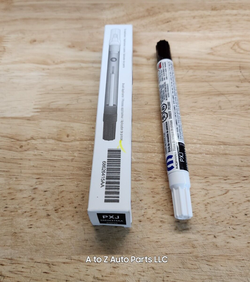 NEW Dodge, Chrysler, Jeep (PXJ) Diamond Black Crystal Touch Up Paint ...