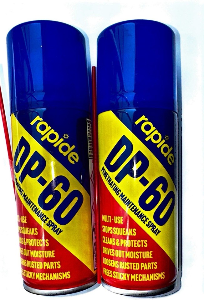 DP60 LIKE WD40 CAR OIL PENETRATING MAINTENANCE SPRAY RAPIDE 100ml Multi ...