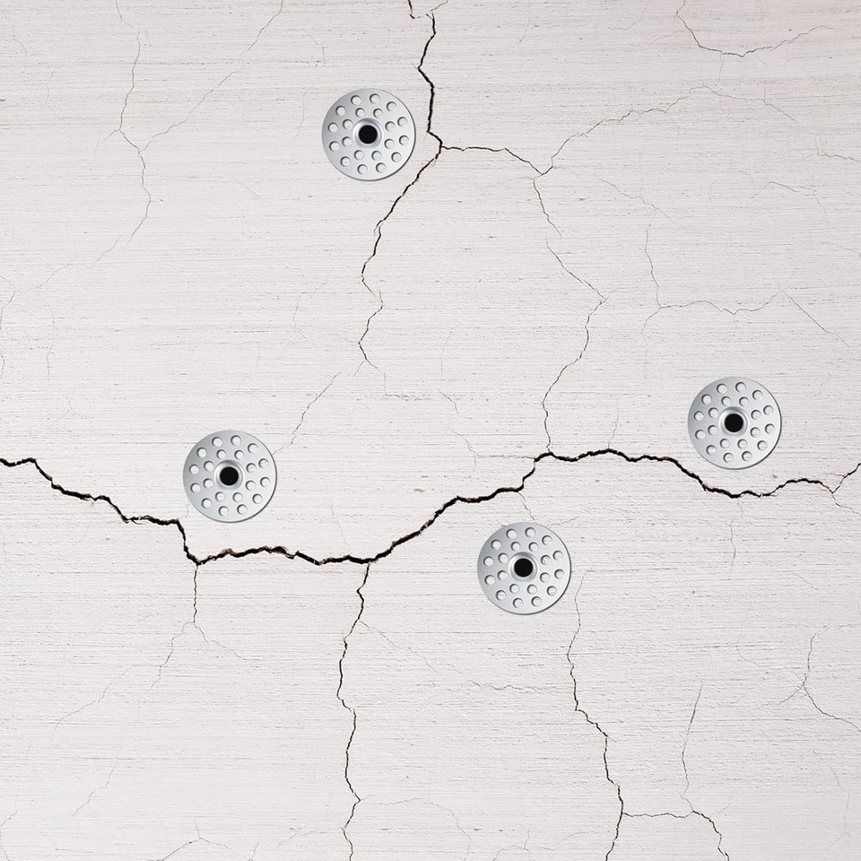 200 Pieces 1 Inch Plaster Washers for Repairing Ceilings Metal Washers ...