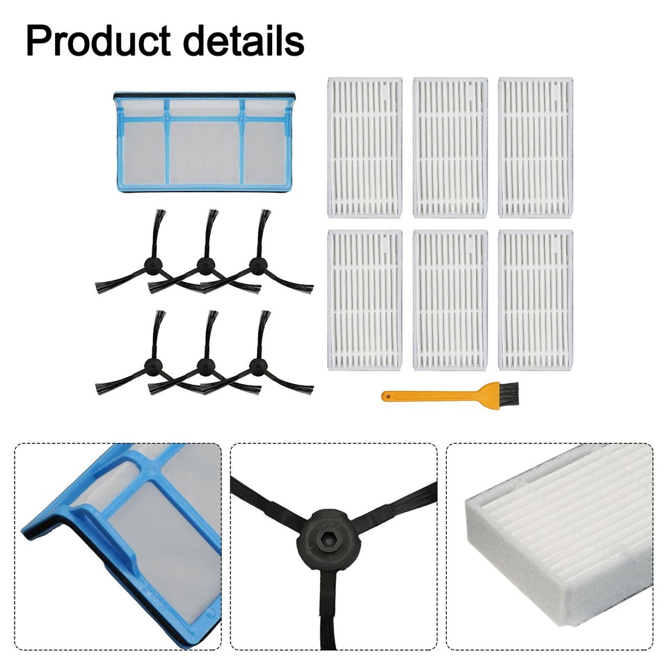 Filters Brushes Kit For Ilife V3/V3S V5/V5s Pro Vacuum Cleaners ...