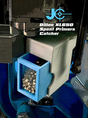 Dillon XL650 XL750 Spent Primers Catcher. Chute With Box. Clear front ...