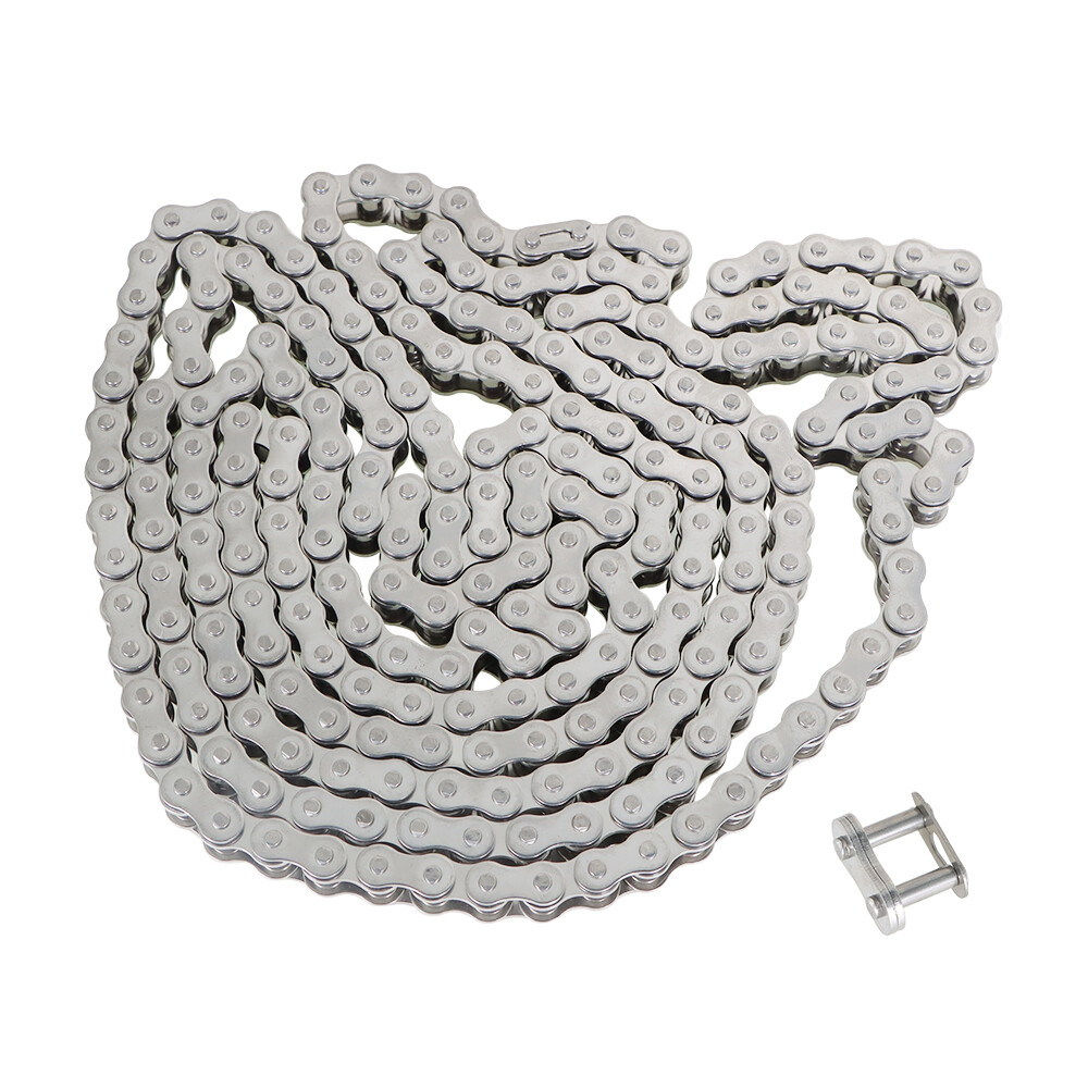 #40SS Stainless Steel Roller Chain x 10 feet+Free Connecting Links 1 ...