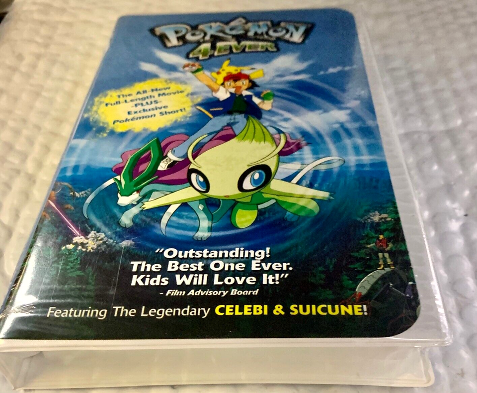 Pokemon 4Ever Movie(VHS, 2003) Sealed VERY RARE Vintage Coll Nintendo ...