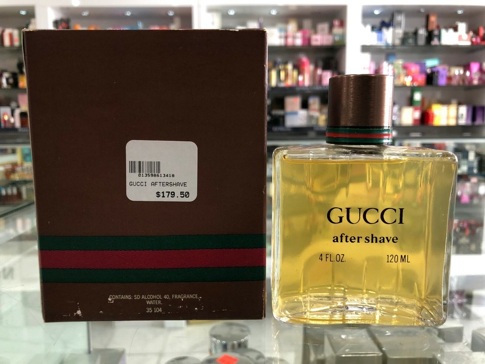 GUCCI AFTER SHAVE 60 ML BOX IN ROUGH CONDITION | eBay