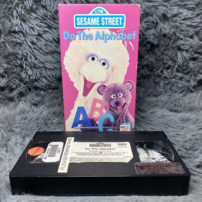 Sesame Street - Do the Alphabet VHS 1996 Big Bird Jim Henson Children’s ...