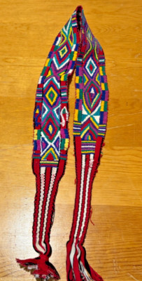 Vintage Navajo Native American Woven Ceremonial Sash--1410.25 | eBay