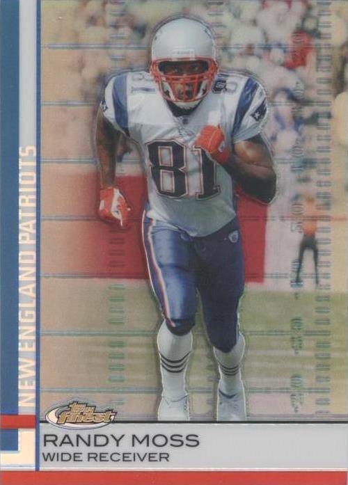 2009 Topps Finest - Randy Moss #21 Refractor for sale online | eBay
