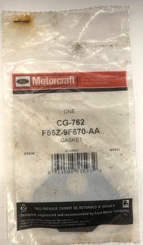 MOTORCRAFT CG-762 F65Z-9F670-AA Idle Air Control Valve Gasket | eBay