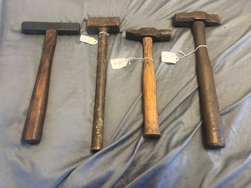 4 Railroad Train Hammer Lot B&O PRR AT&SF Pennsylvania Baltimore Ohio ...