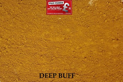 25kg DEEP BUFF Dye/Pigment for Concrete, Render, Mortar & Cement | eBay UK