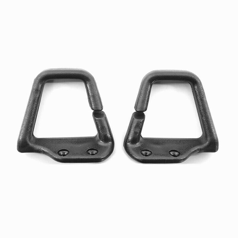 NEW For 93-02 Camaro Firebird Black Ebony Slotted Seat Belt Guide Loops ...