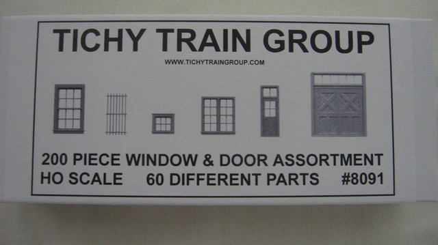Tichy Train Group 8091 HO Scale Window & Door Glazing Kit for sale ...