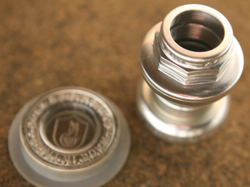 Vintage 1990's NOS NEW Campagnolo Athena silver 1" inch threaded ...