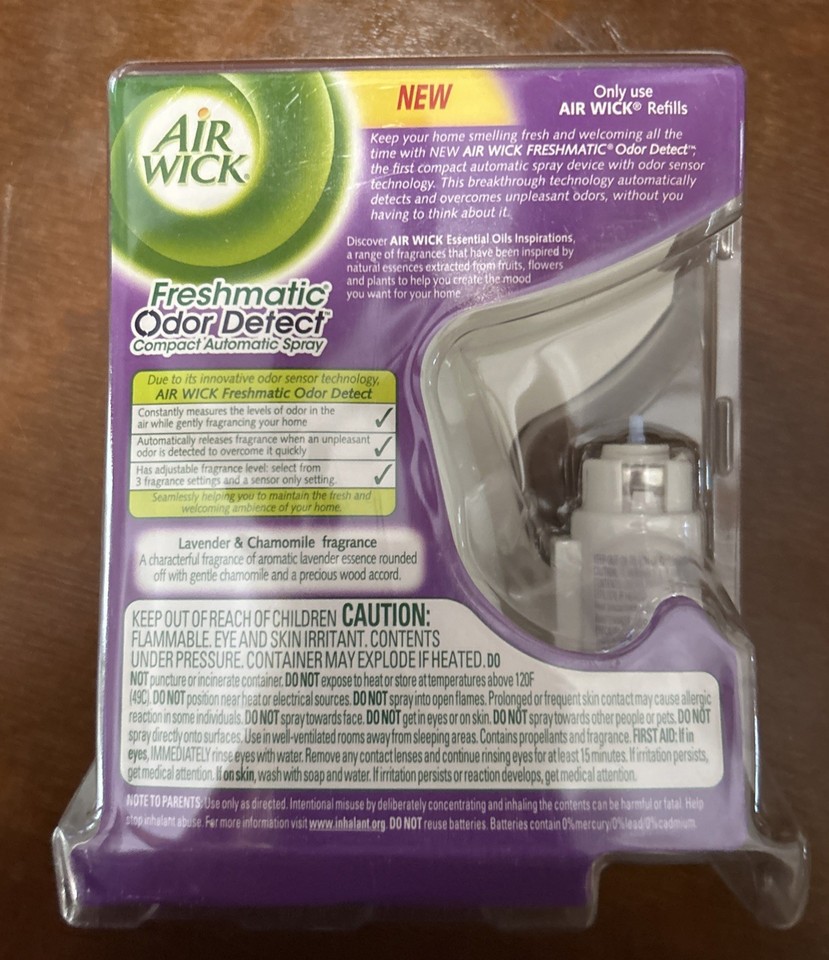 Air Wick FreshMatic Compact Lavender & Chamomile Motion Sensor ...