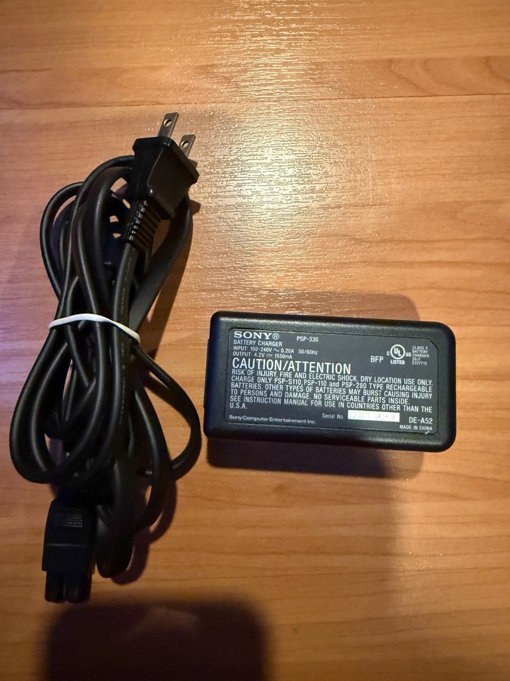 OFFICIAL SONY OEM PSP-330 PSP EXTERNAL Battery Charger PSP-1001 PSP ...