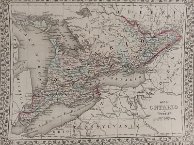 1900-Now - Map Of Ontario
