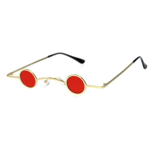 Super Ditsy Small Round Circle Lens Bug Eye Runway Hippie Sunglasses | eBay