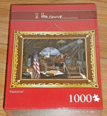 FREEDOM by H. Hargrove Jigsaw Puzzle 1000 pcs NEW/SEALED patriotic ...