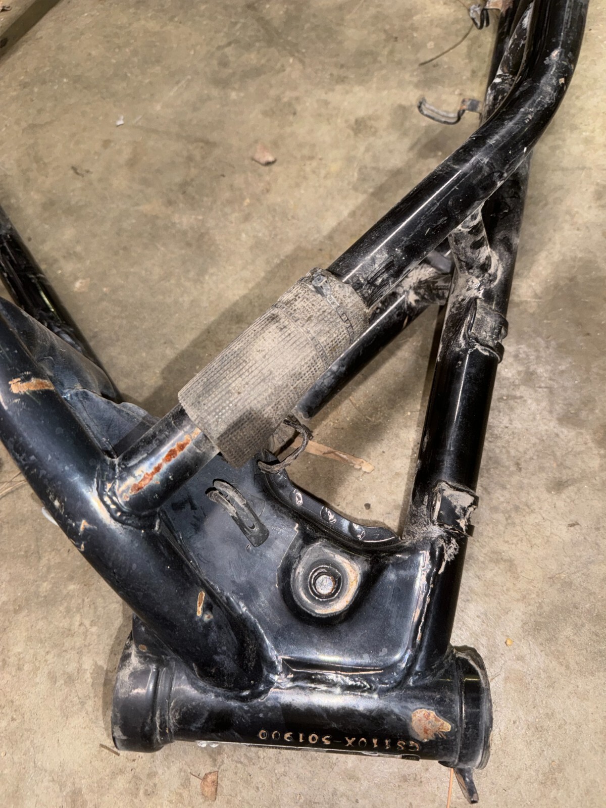 80,81 suzuki gs-1100e frame, 41100-49201-019 | eBay
